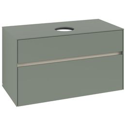 Villeroy & Boch Villeroy & Boch Waschtischunterschrank Collaro C03800 1000x548x500mm 2 Ausz. Waschtisch mittig Soft C03800AF