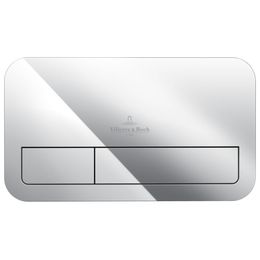 Villeroy & Boch Villeroy & Boch Bet&auml;tigungsplatte ViConnect 92249061, B:253, H:145, T:62mm, verchromt 92249061