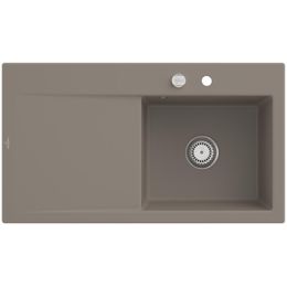Villeroy & Boch Villeroy & Boch Einbausp&uuml;le Subway Style 50 1000x510mm Exc-Garn. IB re aus Keramik Timber cplus, 335 335102TR