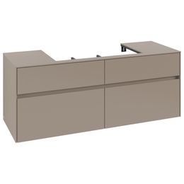 Villeroy & Boch Villeroy & Boch Waschtischunterschrank Collaro C088B0 1400x548x500mm m. Bel. 4 Ausz. Waschtisch mitt C088B0VM