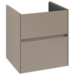 Villeroy & Boch Villeroy & Boch Waschtischunterschrank Collaro 561x610x480mm m. Bel. 2 Ausz. Waschbecken mittig Ta C142B0VM