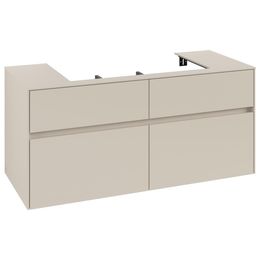 Villeroy & Boch Villeroy & Boch Waschtischunterschrank Collaro C087B0 1200x548x500mm m. Bel. 4 Ausz. Waschtisch mitt C087B0VN