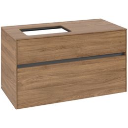 Villeroy & Boch Villeroy & Boch Waschtischunterschrank Collaro C11000 1000x548x500mm Kansas Oak C11000RH