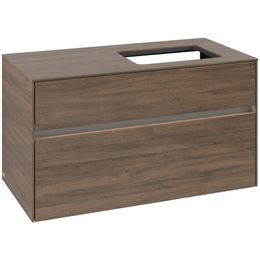Villeroy & Boch Villeroy & Boch Waschtischunterschrank Collaro C111B0 1000x548x500mm mit Beleuchtung Arizona Oak C111B0VH
