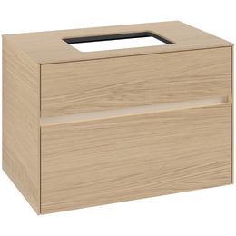 Villeroy & Boch Villeroy & Boch Waschtischunterschrank Collaro C108B0 800x548x500mm mit Beleuchtung Nordic Oak C108B0VJ