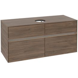Villeroy & Boch Villeroy & Boch Waschtischunterschrank Collaro C041B0 1200x548x500mm mit Beleuchtung C041B0VH