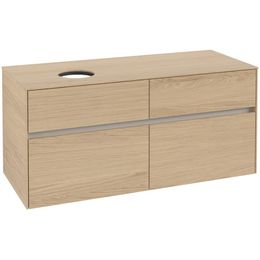 Villeroy & Boch Villeroy & Boch Waschtischunterschrank Collaro C042 1200x548x 500mm 4 Ausz. Waschbecken li Nordic Oa C04200VJ