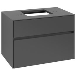 Villeroy & Boch Villeroy & Boch Waschtischunterschrank Collaro C12400 800x548x500mm 2 Ausz. Waschtisch mittig Graphi C12400VR
