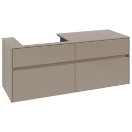 Villeroy & Boch Villeroy & Boch Waschtischunterschrank Collaro C085B0 1400x548x500mm m. Bel. 4 Ausz. Waschtisch li T C085B0VM