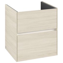 Villeroy & Boch Villeroy & Boch Waschtischunterschrank Collaro 561x610x480mm m. Bel. 2 Ausz. Waschtisch mittig White C142B0AA