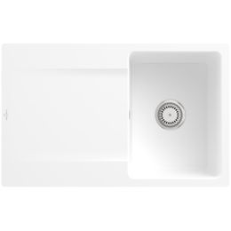 Villeroy & Boch Villeroy & Boch Siluet 45 flat Sp&uuml;le 33341F 780x490mm, 33341FRW 33341FRW