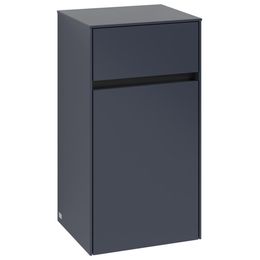Villeroy & Boch Villeroy & Boch Seitenschrank Collaro 404x748x349mm 1 T&uuml;r 1 Schublade A:li Marine Blue C03200VQ