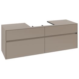 Villeroy & Boch Villeroy & Boch Waschtischunterschrank Collaro C025B0 1600x548x500mm m. Bel. 4 Ausz. Waschtisch mitt C025B0VM