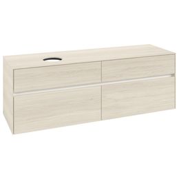 Villeroy & Boch Villeroy & Boch Waschtischunterschrank Collaro C05000 1600x548x500mm 4 Ausz. Waschtisch li White Oak C05000AA