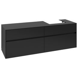 Villeroy & Boch Villeroy & Boch Waschtischunterschrank Collaro C079B0 1600x548x500mm m. Bel. 4 Ausz. Waschtisch re V C079B0VL