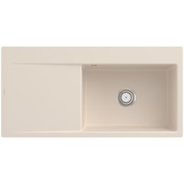 Villeroy & Boch Villeroy & Boch Einbausp&uuml;le Subway Style 60 Flat 1000x510mm Ablgarn. IB re Keram. Ivory cplus, 33611 33611FFU