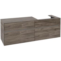 Villeroy & Boch Villeroy & Boch Waschtischunterschrank Collaro C023B0 1600x548x500mm mit Beleuchtung C023B0RK