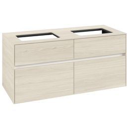Villeroy & Boch Villeroy & Boch Waschtischunterschrank Collaro C11500 1200x548x500mm 4 Ausz. f&uuml;r 2 Waschtisch White C11500AA