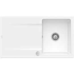 Villeroy & Boch Villeroy & Boch Siluet 50 flat Sp&uuml;le 33352F 880x490mm, 33352FKG 33352FKG
