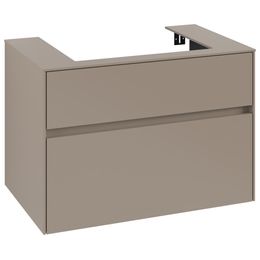 Villeroy & Boch Villeroy & Boch Waschtischunterschrank Collaro C080B0 800x548x500mm m. Bel. 2 Ausz. Waschtisch mitti C080B0VM
