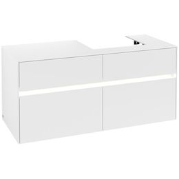 Villeroy & Boch Villeroy & Boch Waschtischunterschrank Collaro C072B0 1200x548x500mm mit Beleuchtung C072B0MS