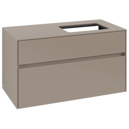 Villeroy & Boch Villeroy & Boch Waschtischunterschrank Collaro C111B0 1000x548x500mm m. Bel. 2 Ausz. Waschtisch re T C111B0VM