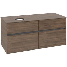 Villeroy & Boch Villeroy & Boch Waschtischunterschrank Collaro C042 1200x548x 500mm 4 Ausz. Waschbecken li Arizona O C04200VH