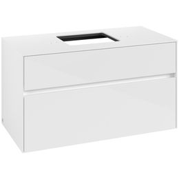 Villeroy & Boch Villeroy & Boch Waschtischunterschrank Collaro C12500 1000x548x500mm Glossy White C12500DH