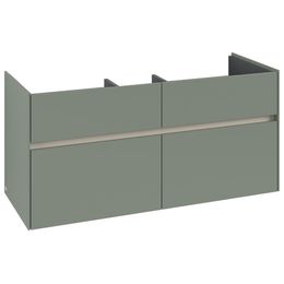 Villeroy & Boch Villeroy & Boch Waschtischunterschrank Collaro 1154x546x444mm 4 Ausz. Waschbecken mittig Soft Gree C01200AF