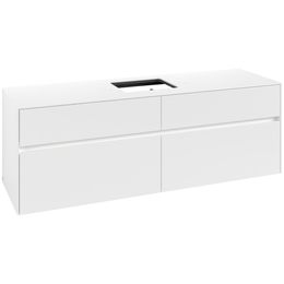 Villeroy & Boch Villeroy & Boch Waschtischunterschrank Collaro C134B0 1600x548x500mm mit Beleuchtung White Matt C134B0MS