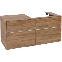 Villeroy & Boch Villeroy & Boch Waschtischunterschrank Collaro B0 1200x548x500mm mit Beleuchtung C083B0RH