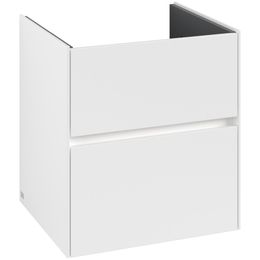 Villeroy & Boch Villeroy & Boch Waschtischunterschrank Collaro C142B0 472x609,5x480mm mit Beleuchtung White Matt C142B0MS