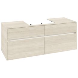 Villeroy & Boch Villeroy & Boch Waschtischunterschrank Collaro C084B0 1400x548x500mm m. Bel. 4 Ausz. Waschtisch mitt C084B0AA