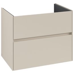 Villeroy & Boch Villeroy & Boch Waschtischunterschrank Collaro 761x610x480mm 2 Ausz. Waschbecken mittig Cashmere G C14400VN