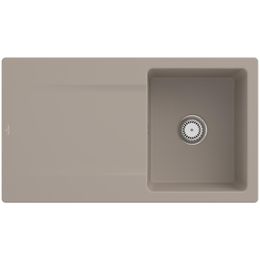 Villeroy & Boch Villeroy & Boch Einbausp&uuml;le Siluet 50 900x510mm Ablgarn. aus TitanCeram, 333501AM 333501AM