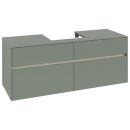 Villeroy & Boch Villeroy & Boch Waschtischunterschrank Collaro C07300 1400x548x500mm 4 Ausz. Waschtisch mittig Soft C07300AF