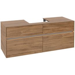 Villeroy & Boch Villeroy & Boch Waschtischunterschrank Collaro C073B0 1400x548x500mm mit Beleuchtung C073B0RH