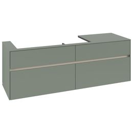 Villeroy & Boch Villeroy & Boch Waschtischunterschrank Collaro C02900 1600x548x500mm 4 Ausz. Waschtisch li Soft Gree C02900AF