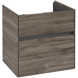 Villeroy & Boch Villeroy & Boch Collaro Waschbeckenunterschrank, 2 Ausz&uuml;ge, 554 x 546 x 444 mm, Stone Oak C00800RK