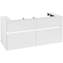 Villeroy & Boch Villeroy & Boch Waschtischunterschrank Collaro C091B0 1200x548x500mm mit Beleuchtung C091B0DH