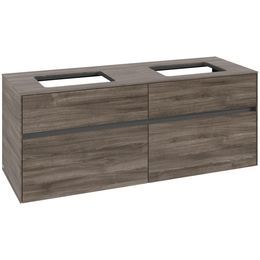 Villeroy & Boch Villeroy & Boch Waschtischunterschrank Collaro C11900 1400x548x500mm Stone Oak C11900RK