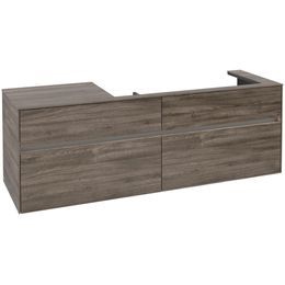 Villeroy & Boch Villeroy & Boch Waschtischunterschrank Collaro C030B0 1600x548x500mm mit Beleuchtung C030B0RK