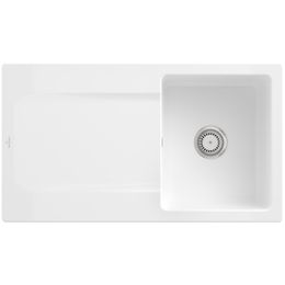 Villeroy & Boch Villeroy & Boch Siluet 50 Sp&uuml;le 333501 900x510mm Snow, 333501KG 333501KG