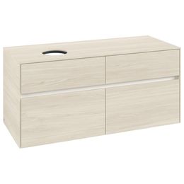 Villeroy & Boch Villeroy & Boch Waschtischunterschrank Collaro C04200 1200x548x500mm 4 Ausz. Waschtisch li White Oak C04200AA