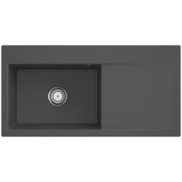 Villeroy & Boch Villeroy & Boch Einbausp&uuml;le Subway Style 60 1000x510mm Ablgarn. IB li Keram. Graphite cplus, 336201i 336201i4