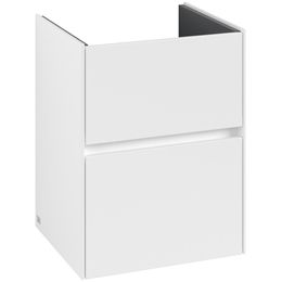 Villeroy & Boch Villeroy & Boch Waschtischunterschrank Collaro 472x610x404mm 2 Ausz. Waschbecken mittig White Matt C14100MS