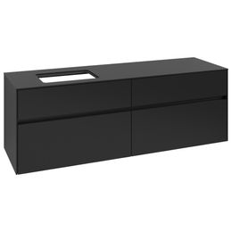 Villeroy & Boch Villeroy & Boch Waschtischunterschrank Collaro C12100 1600x548x500mm 4 Ausz. Waschtisch li Volcano B C12100VL