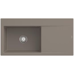 Villeroy & Boch Villeroy & Boch Einbausp&uuml;le Subway Style 60 1000x510mm Ablgarn. IB li aus Keramik Timber cplus, 3362 336201TR
