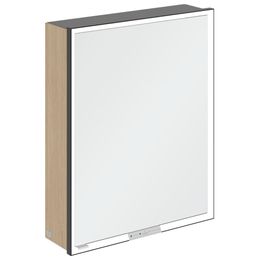 Villeroy & Boch Villeroy & Boch Aufputz-Spiegelschrank My View+ B4816R 600x750x168mm m. Bel. Nordic Oak B4816RVJ