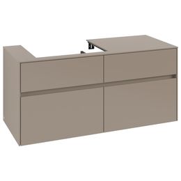 Villeroy & Boch Villeroy & Boch Waschtischunterschrank Collaro C082B0 1200x548x500mm m. Bel. 4 Ausz. Waschtisch li T C082B0VM